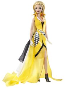 barbie corvette yellow dress - american favorites collection n4984