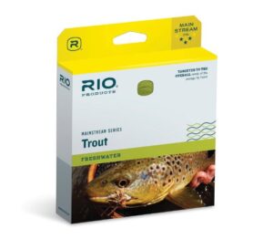 rio products fly line mainstream aqualux intermediumiate wf4i, clear