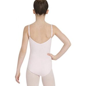 Capezio girls Classics Camisole With Adjustable Straps athletic leotards, Pink, Medium 7-8 US