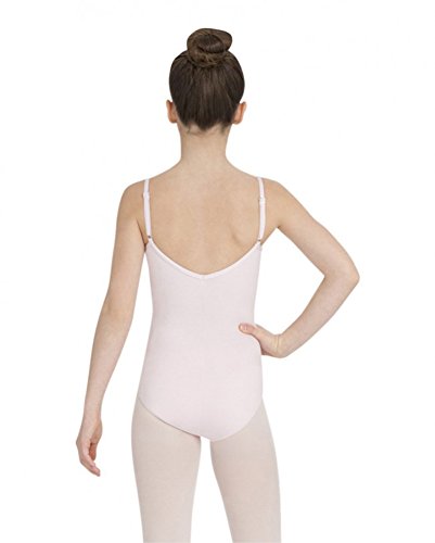 Capezio girls Classics Camisole With Adjustable Straps athletic leotards, Pink, Medium 7-8 US