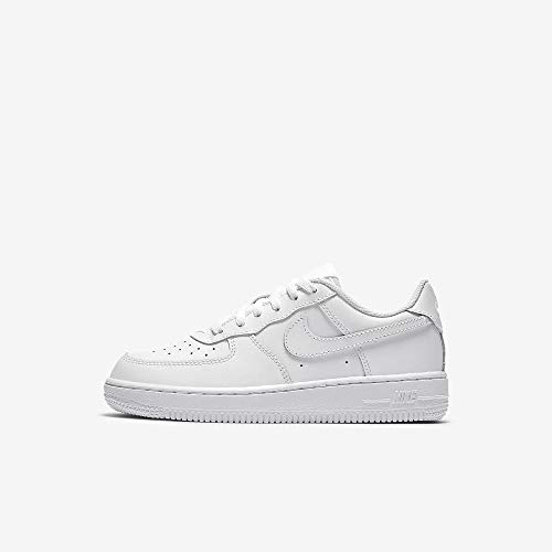 Nike [314193-117] AIR Force 1 PS PRE-School Shoes White/White