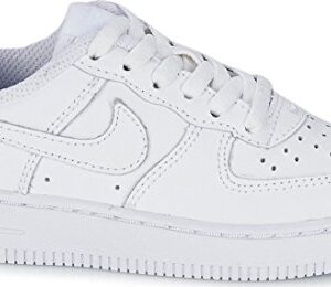 Nike [314193-117] AIR Force 1 PS PRE-School Shoes White/White