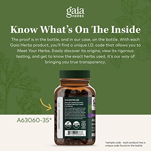 Gaia Herbs Reflux Relief - With Marshmallow Root, Chamomile, Aloe, Licorice, and High Mallow - Helps with Occasional Heartburn and Relieve Indigestion - 14 Chewable Tablets (14-Day Supply)