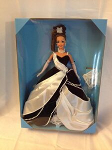 barbie 1996 (brunette) midnight waltz doll ballroom beauties collection secon...