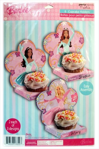 Barbie 'Perennial Princess' Cupcake Holders (6ct)