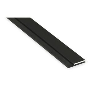 pemko - 315dn48 door bottom sweep, dark bronze anodized aluminum with black neoprene insert, 0.25" w x x 1.6875" h x 48" l