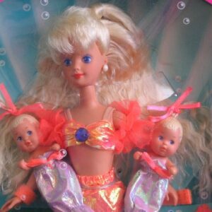 Barbie MERMAID SKIPPER & Sea Twins Dolls (1993)