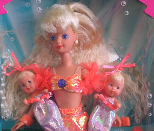 Barbie MERMAID SKIPPER & Sea Twins Dolls (1993)