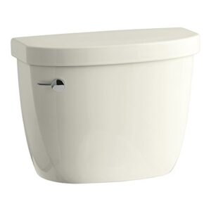 KOHLER K-4421-96 Cimarron 1.28 gpf Class Five Toilet Tank, Biscuit