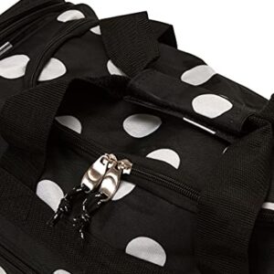 Rockland Duffel Bag, Black Dot, 19-Inch