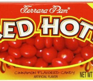 Ferrara Pan Red Hots 25 Cent ,0.9 Ounce (Pack of 24)