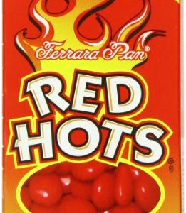 Ferrara Pan Red Hots 25 Cent ,0.9 Ounce (Pack of 24)