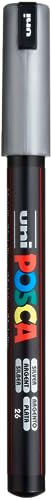 Posca Marker 1MR in Silver, Posca Pens for Art Supplies, School Supplies, Rock Art, Fabric Paint, Fabric Markers, Paint Pen, Art Markers, Posca Paint Markers