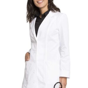 Cherokee Women Scrubs Lab Coats 36" 2410, L, White