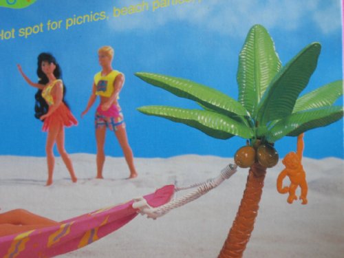 Barbie Hawaiian Fun HAMMOCK HIDEAWAY Playset (1990)