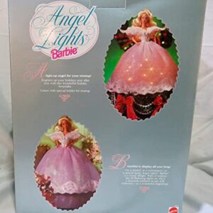 ANGEL LIGHTS BARBIE Doll TREE TOPPER - LIGHT UP ANGEL for Your TREE Top! Limited Edition (1993)