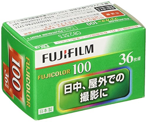 FUJIFILM 1.4 inch (35 mm) Color Negative Film, FujiColor FUJICOLOR 100, ISO Sensitivity, 36 Shoots, Single Item, 135 FUJICOLOR-S 100 36EX 1