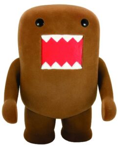 dark horse domo 4" flocked vinyl figure: classic brown