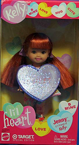 Mattel Valentines Kelly Barbie Doll Lil' Heart Redhead Jenny Sweet