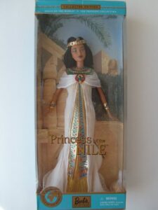 princess of the nile barbie doll - dolls of the world collector edition (2001)