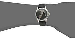 Hamilton Men's HML-H32565735 Jazzmaster Open Heart Analog Display Swiss Automatic Black Watch