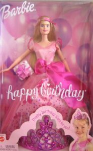 barbie happy birthday doll w tiara for you! (2002)