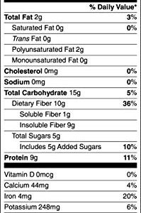 Manitoba Harvest Hemp Yeah! Organic Max Fiber Protein Powder, Vanilla, 16oz; with 10g of Fiber, 9g Protein and 1.9g Omegas 3&6 per Serving, Preservative Free, Non-GMO