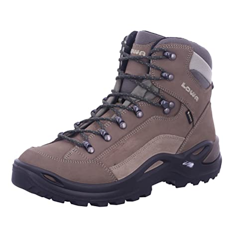 Lowa Women's Renegade GTX Mid Hiking Boot,Stone,7 M US