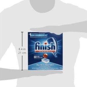 Finish All-in-One Dishwasher Detergent Powerball Tablets, Fresh Scent 54 Count