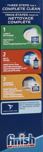 Finish All-in-One Dishwasher Detergent Powerball Tablets, Fresh Scent 54 Count