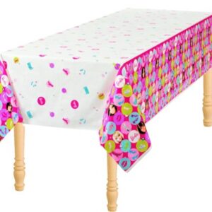 Barbie, All Dolled Up 54" x 102" Plastic Table Cover