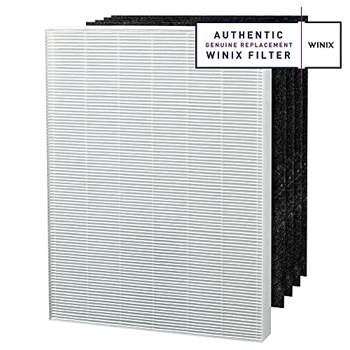 Genuine Winix 115115 Replacement Filter A for C535, 5300-2, P300, 5300, White/Black