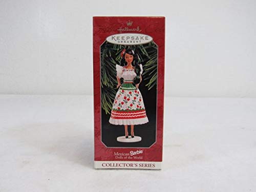 Hallmark Keepsake Ornament 1998 Mexican Barbie Dolls of the World