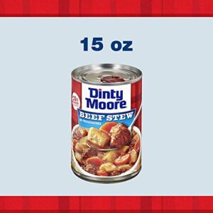 Dinty Moore Beef Stew, Hearty Meals, 15-Ounce Cans (Pack of 12)