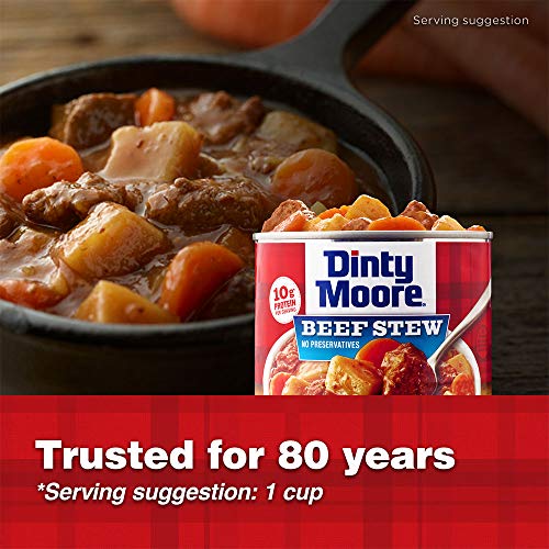 Dinty Moore Beef Stew, Hearty Meals, 15-Ounce Cans (Pack of 12)