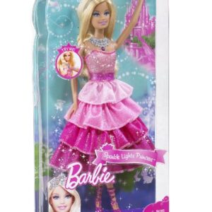 Barbie Sparkle Lights Pink Princess Doll