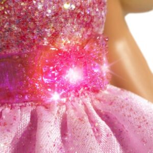 Barbie Sparkle Lights Pink Princess Doll