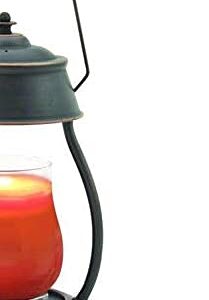 Candle Warmers Etc Hurricane Candle Warmer Lantern For Top-Down Candle Melting, Oil Rubbed Bronze