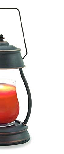 Candle Warmers Etc Hurricane Candle Warmer Lantern For Top-Down Candle Melting, Oil Rubbed Bronze