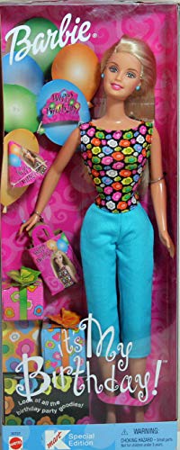 Barbie 50727 2001 Kmart It's My Birthday Blonde Doll