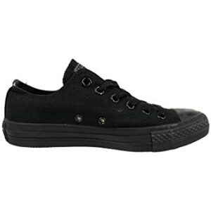 Converse Unisex Chuck Taylor All Star Low Top Black Monochrome Sneakers - 12 B(M) US Women / 10 D(M) US Men