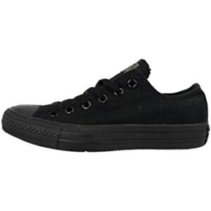 Converse Unisex Chuck Taylor All Star Low Top Black Monochrome Sneakers - 12 B(M) US Women / 10 D(M) US Men