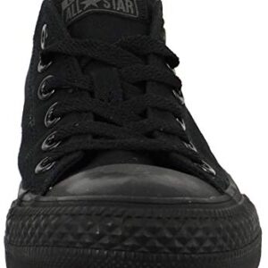 Converse Unisex Chuck Taylor All Star Low Top Black Monochrome Sneakers - 12 B(M) US Women / 10 D(M) US Men