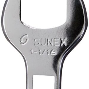 Sunex 97734A 1/2" Dr. 1-1/16" Jumbo Crowfoot Wrench CRV, Alloy Steel