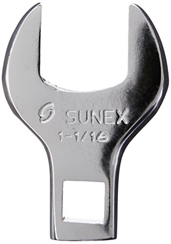 Sunex 97734A 1/2" Dr. 1-1/16" Jumbo Crowfoot Wrench CRV, Alloy Steel