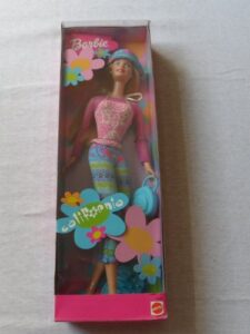 barbie doll flower power doll new