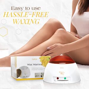 GiGi Multi-Purpose Hair Removal Wax Warmer, Multi-Formula Warmer with Adjustable Temperature Control, 14 oz.