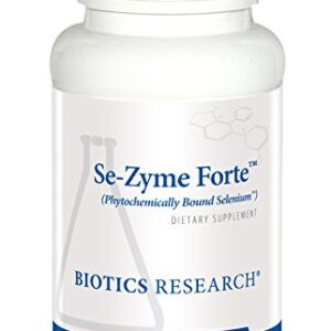 Biotics Research Se-Zyme Forte™– Whole Food Selenium Source, Thyroid Gland Function, DNA Production, Cognitive Health, Potent Antioxidant. 100 Tabs