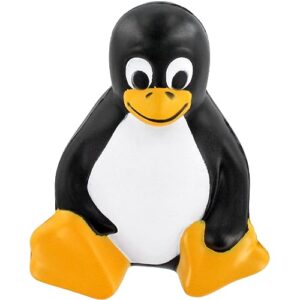 Sitting Penguin Stress Toy - by Ariel