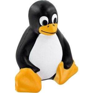 Sitting Penguin Stress Toy - by Ariel